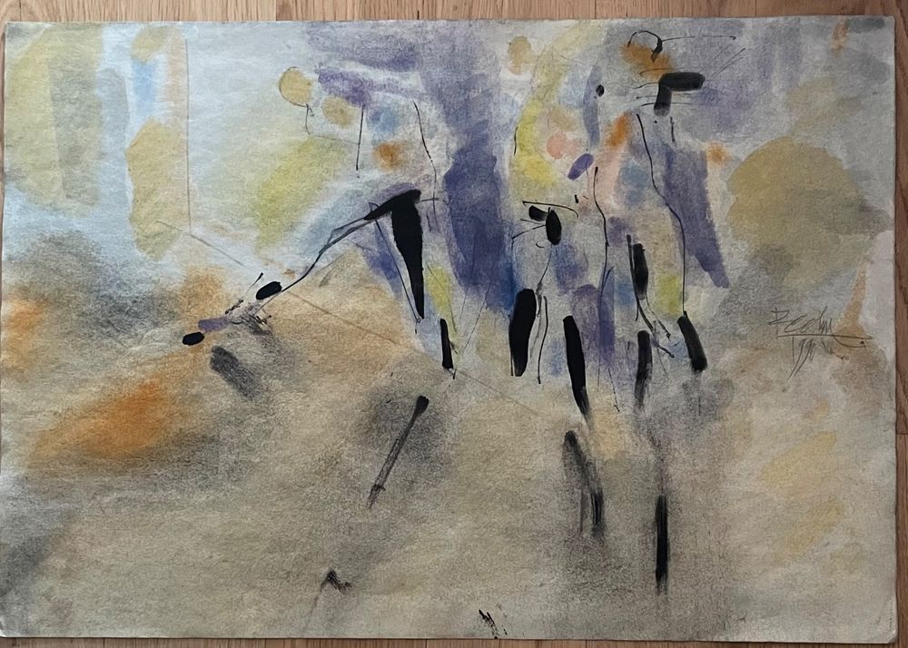 Sehr Interresante Mischtechnik Unl.Sig (Gebraucht) in Root für CHF 5 – mit Lieferung auf Ricardo ...