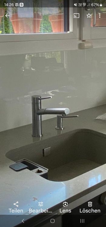 Wasserhahn Küche SK KWC Ono mit Auszug aus Edelstahl (Gebraucht) in Birmensdorf ZH für CHF 99 ...