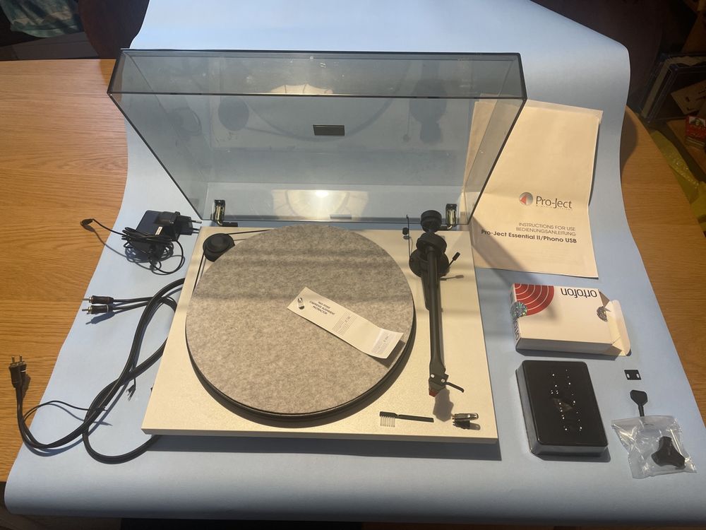Pro-Ject Essential II Phono USB incl Ortofon 2M Red (Gebraucht) in Wald ...