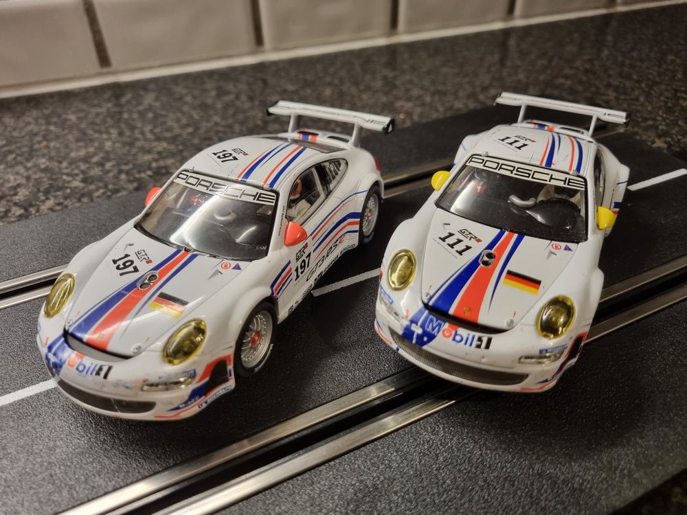 Carrera Evolution Porsche 911 GT3 RSR ( 2 Autos) (Gebraucht) in ...