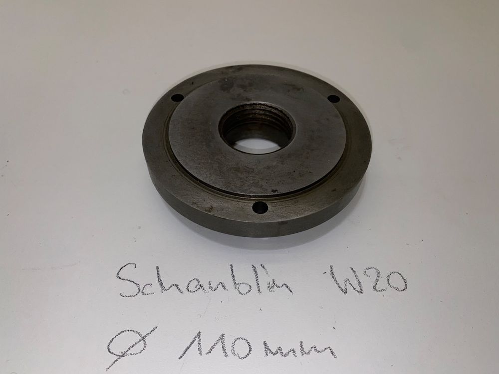 Schaublin 102 W20 Futterflansch (Gebraucht) in Boswil für CHF 100 – mit Lieferung auf Ricardo kaufen