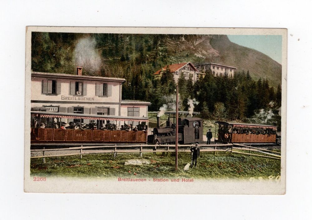 Breitlauenen Bahnhof Bahn 1907 | Kaufen auf Ricardo