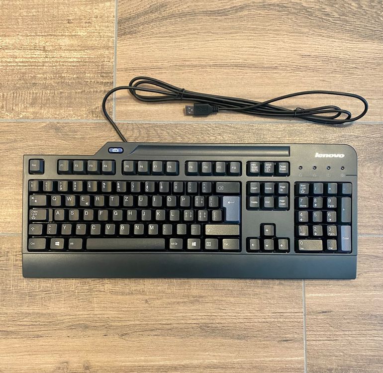 LENOVO Tastatur USB Smartcard Keyboard DE-Layout (Neu und ...