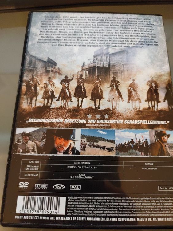Doc Holliday und der Häuptling Geronimo DVD (Gebraucht) in Dottikon für ...