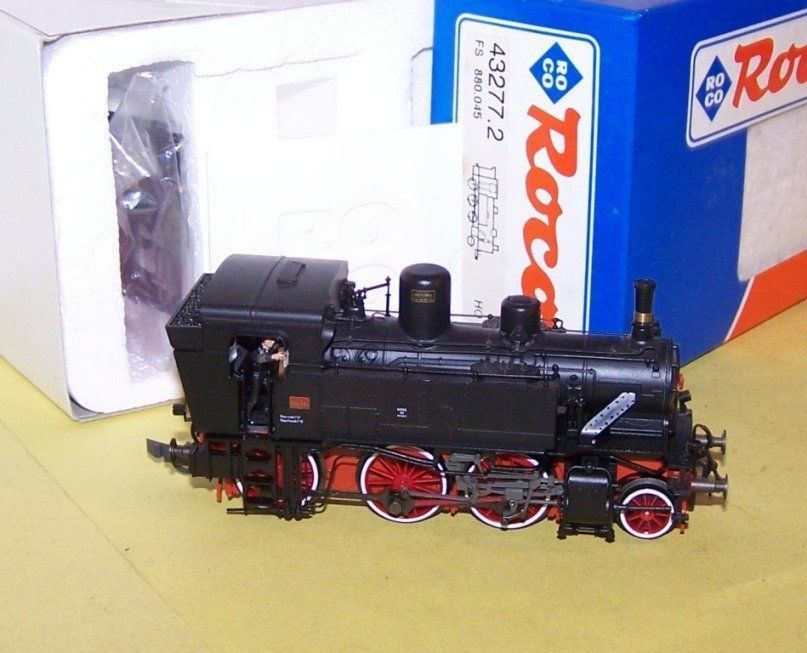 Roco H0 43277: Dampflokomotive Gr. 880 der FS, DC, KKK (Neu (gemäss ...