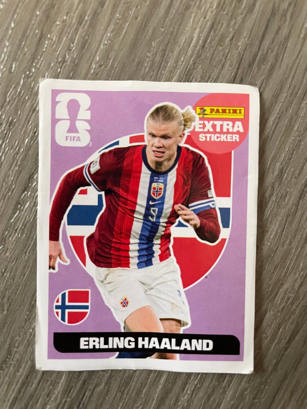 Panini FIFA World Cup 2026 Extra Sticker Erling Haaland (Gebraucht) in ...