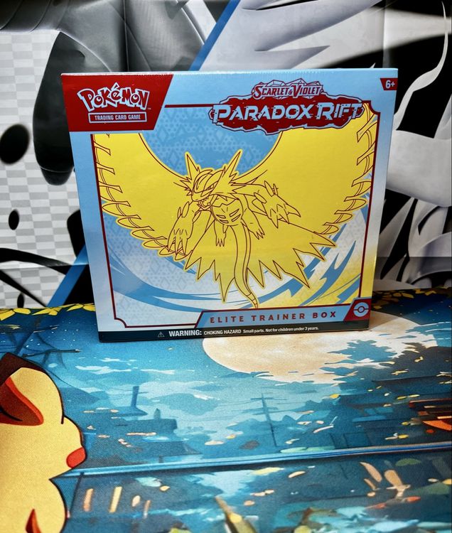 Pokémon Scarlet & Violet Paradox Rift Elite Trainer Box (Neu und ...