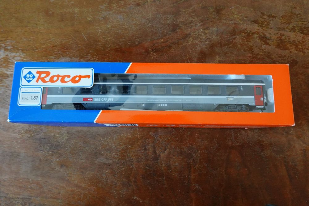 Roco 44770, SBB EC - Wagen 2.Klasse BPM : Neuwertig ; 1:87 | Kaufen auf ...