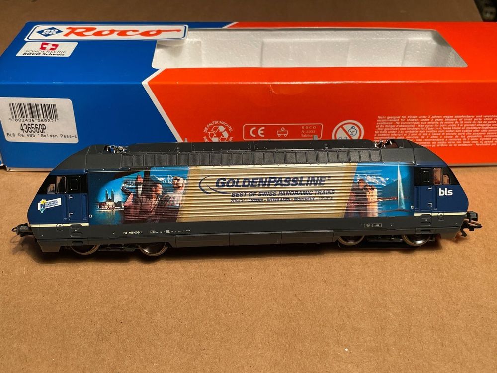 Roco 43656GP Re 460 Goldenpassline BLd (Gebraucht) in Wilderswil für ...