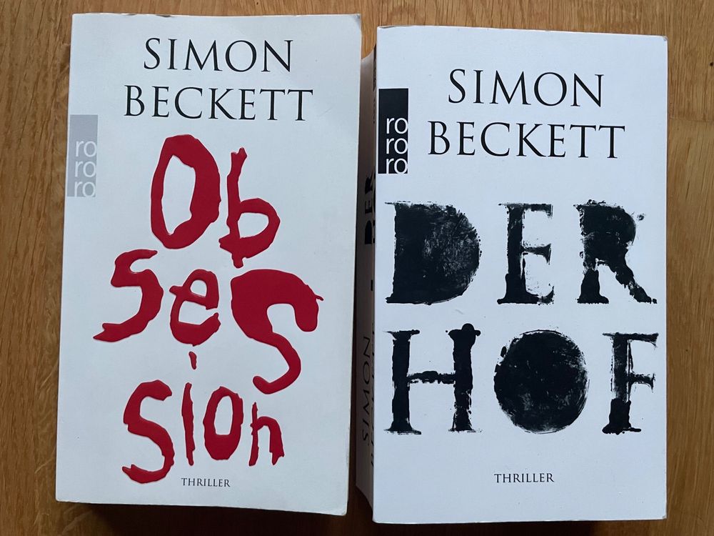 2x Simon Beckett - Der Hof - Obsession (Gebraucht) in Bern für CHF 3 – mit Lieferung auf Ricardo ...