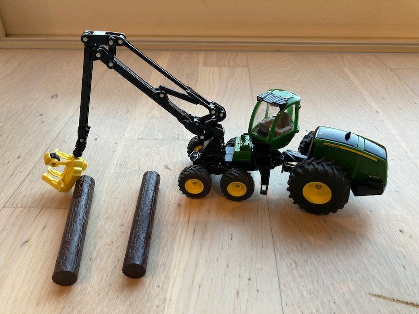 SIKU JOHN DEERE 1470E FORSTMASCHINE, Metall | Kaufen auf Ricardo