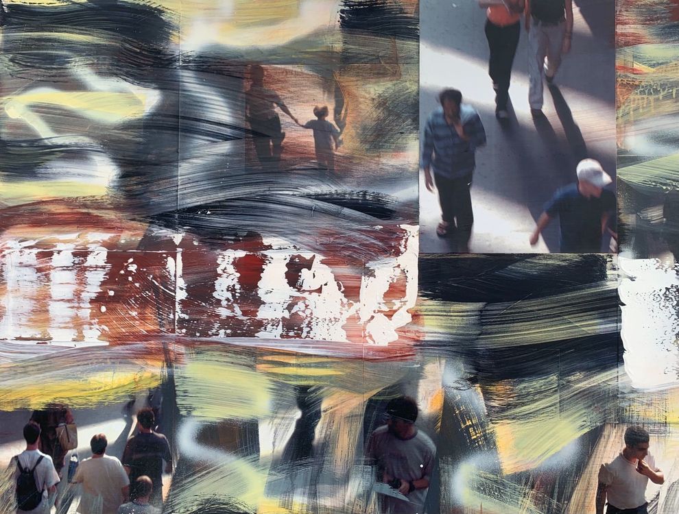 Rosa Lachenmeier (1959) grosses Gemälde (Gebraucht) in Root für CHF 475 ...