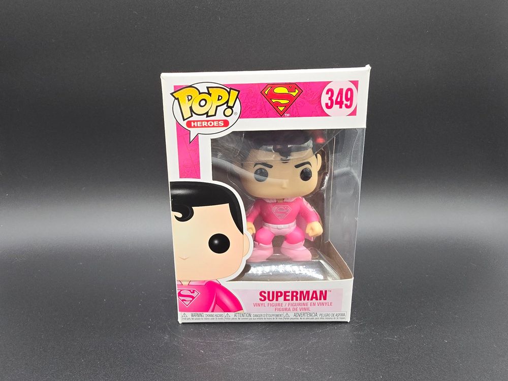 Superman 349 - Funko Pop - DC Comic - Breast Cancer Research | Kaufen ...