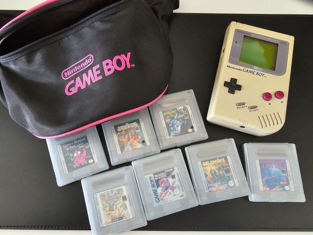Grosses Game Boy Paket mit 7 Spielen und Bauchtasche (Gebraucht) in ...