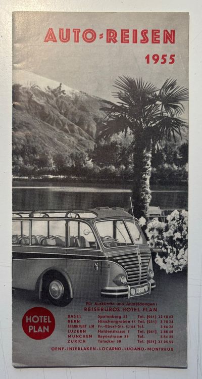 Hotelplan - Auto Reisen 1955 | Kaufen auf Ricardo