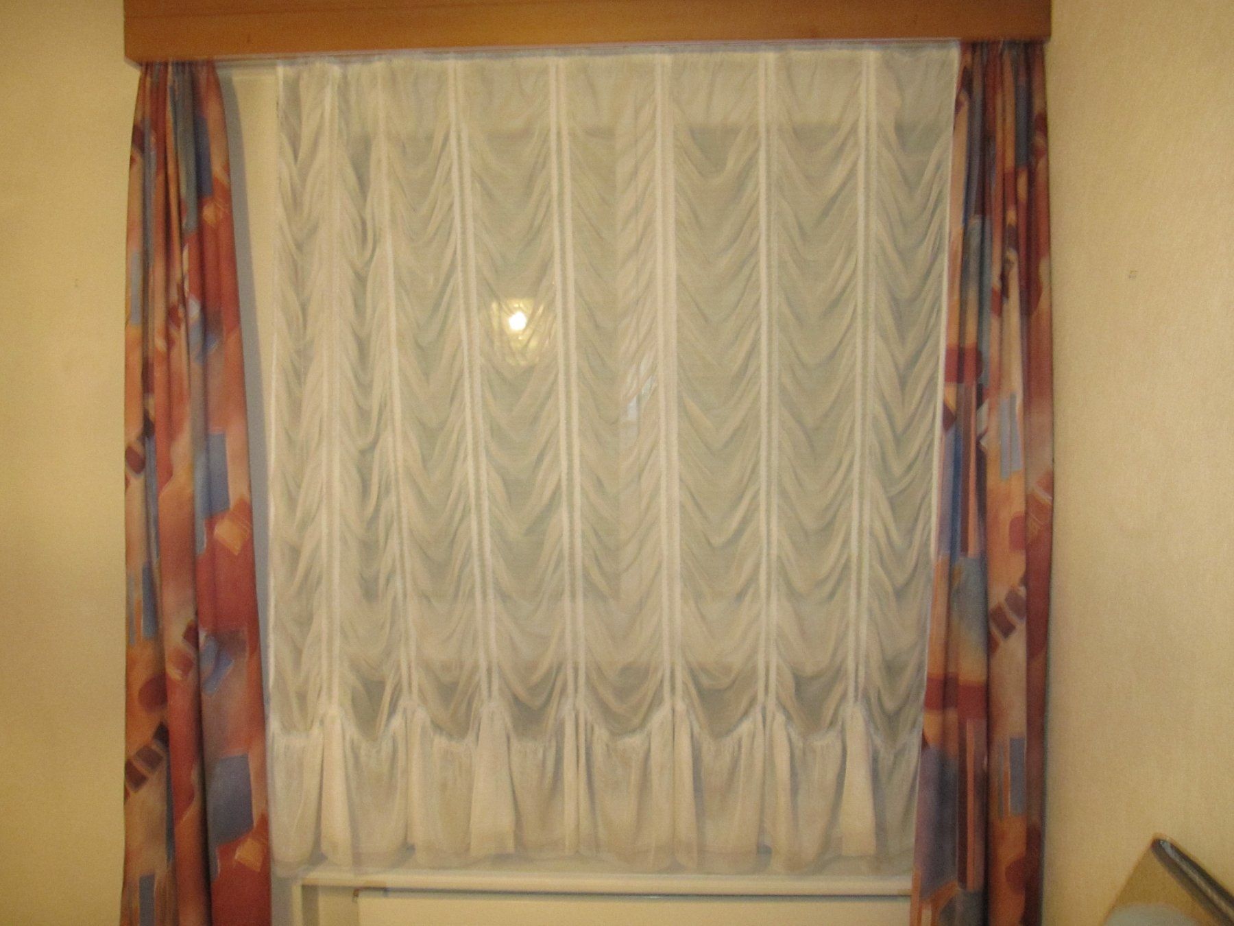 Nacht Vorhang Gardine, Total ca. 1.04m breit 2.05m hoch (Gebraucht) in ...