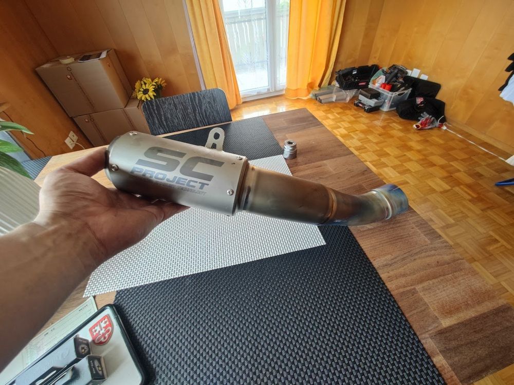 SC Project auspuff für Aprilia RSV4 RR (Nur für Rennstrecke) (Gebraucht ...