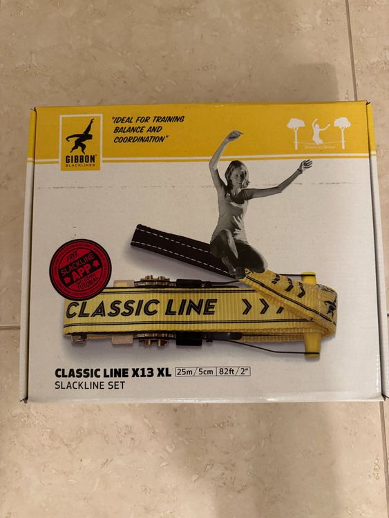 NEU: Gibbon Classicline Slackline + Baumschutz (Neu und ...