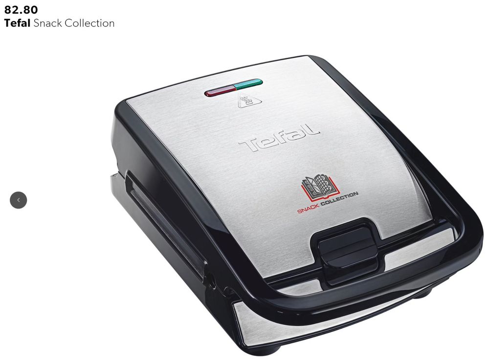Tefal Snack Collection Waffeleisen Sandwichtoaster NEU!! | Kaufen auf ...