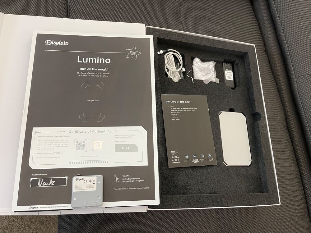 LUMINO DISPLATE - Cyberpunk 2077 - Seduced by Night City (Neu (gemäss ...