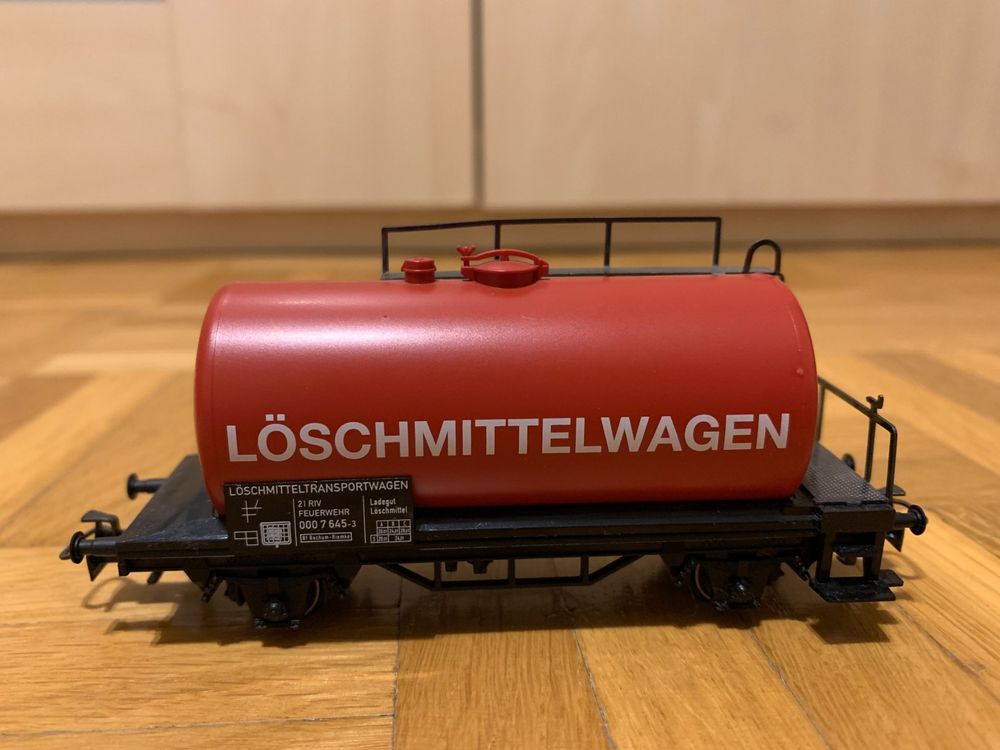 Märklin H0, wagon service du feu "Löschmittelwagen" 29750 | Kaufen auf ...
