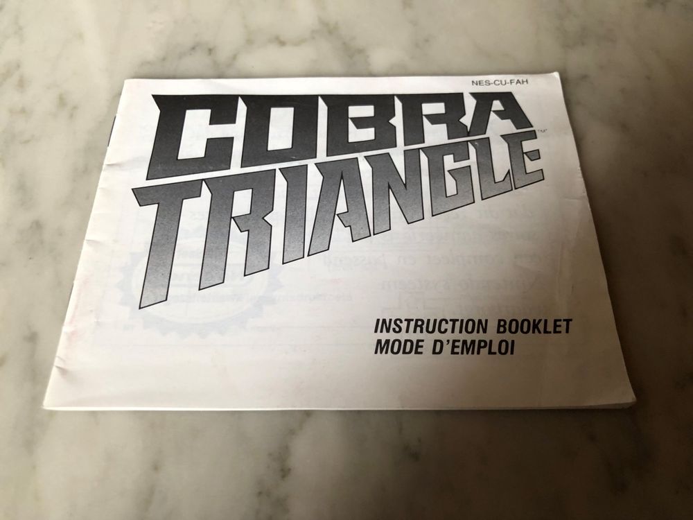 ANLEITUNG FÜR COBRA TRIANGLE NINTENDO NES (Gebraucht) in hägendorf für CHF 25 – mit Lieferung ...