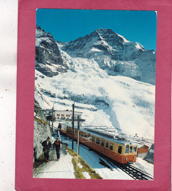 Station Eigergletscher mit Jungfraubahn Eigergletscher 1980 (Gebraucht) in Herisau für CHF 2 ...