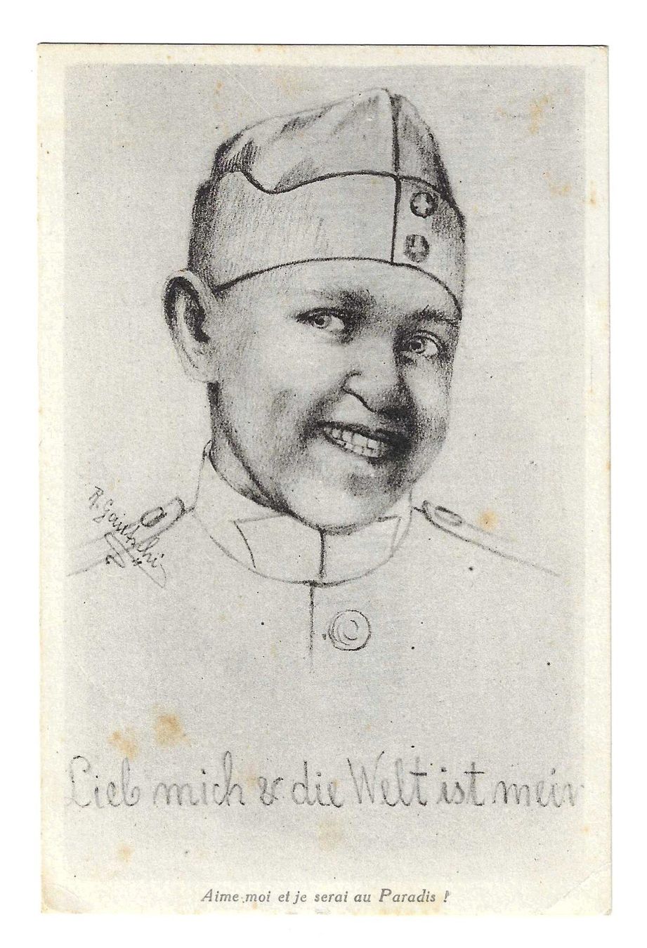 Flieger Nr. 104/1 auf Künstler-Karte von R. Gautschi, 1939 (Gebraucht) in Weinfelden für CHF 5 ...