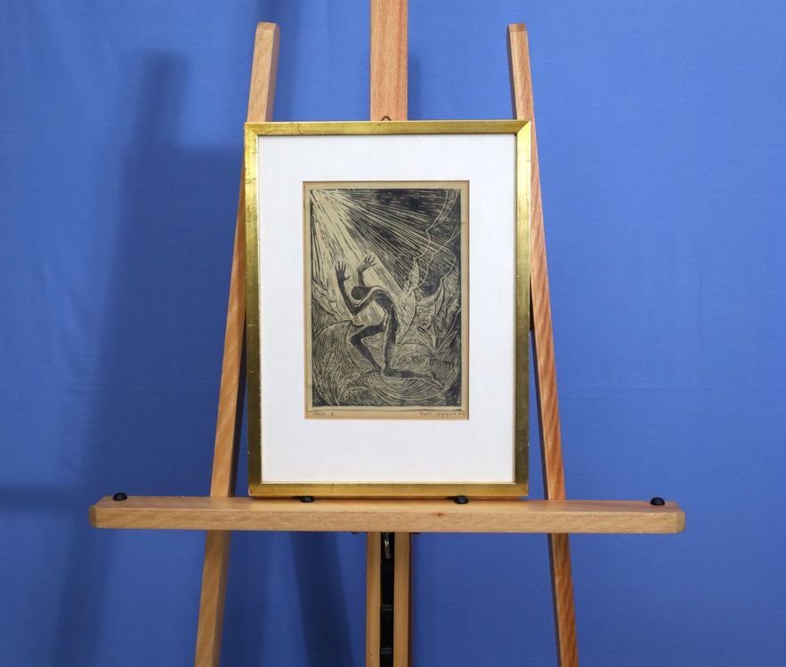 Karl Deppert 1897-1988, Holzschnitt, handsigniert u. datiert (Gebraucht ...