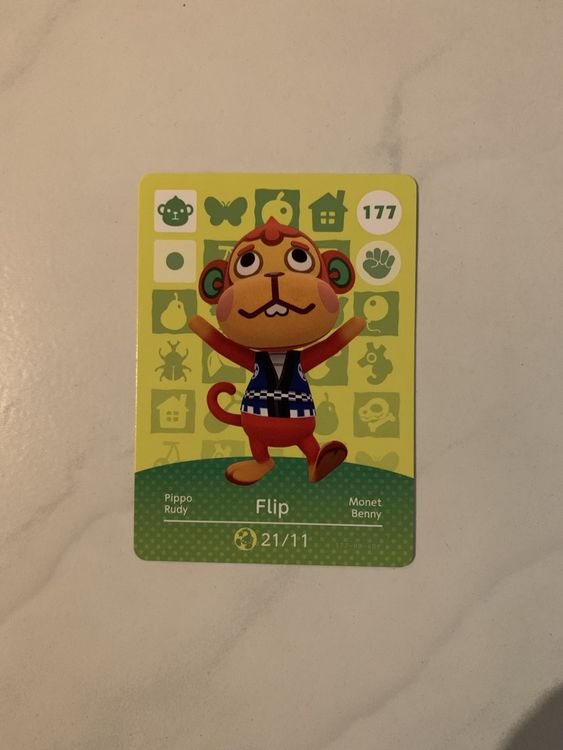Carte Amiibo Animal Crossing Flip (Neuf (Voir description)) à Rossens ...