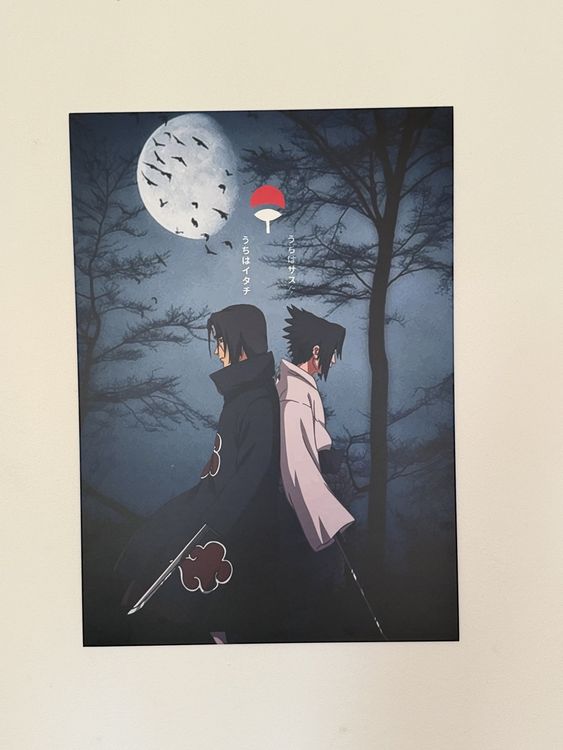 Naruto Displate - Itachi und Sasuke (Neu (gemäss Beschreibung)) in ...