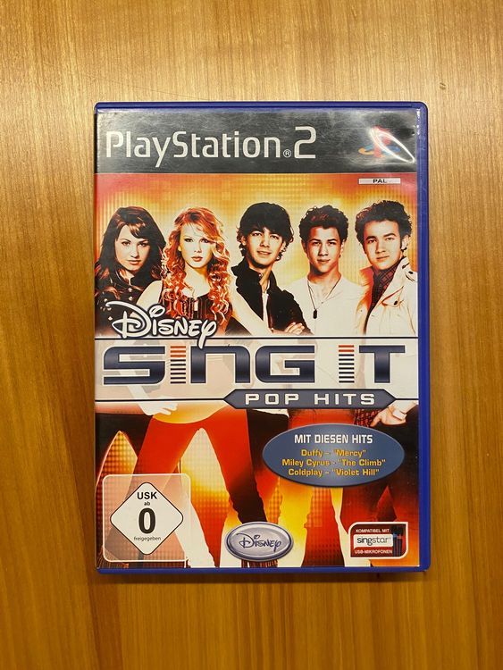 PS2 PlayStation 2 Singstar Disney Sing it Pop Hits | Kaufen auf Ricardo