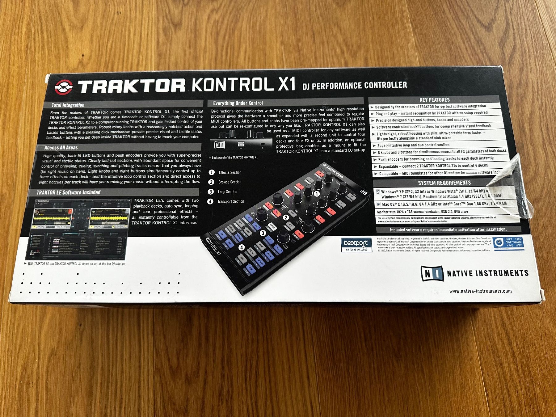 Native Instruments Traktor Kontrol X1 – mit Software Lizenz (Gebraucht ...