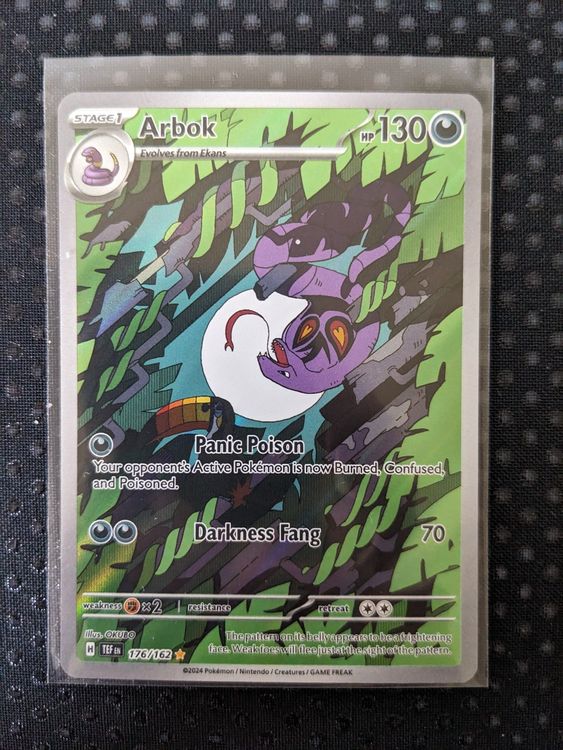 Pokémon Temporal Forces - Arbok 176/162 ( EN ) | Kaufen auf Ricardo