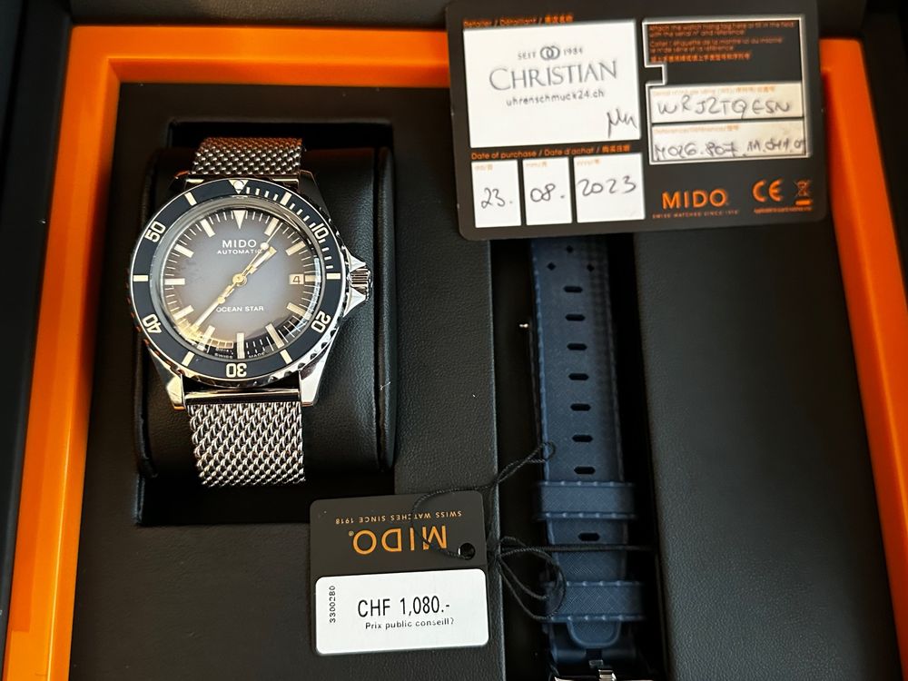 Mido Ocean Star Tribute Special Edition 200 m automatique | Kaufen auf ...