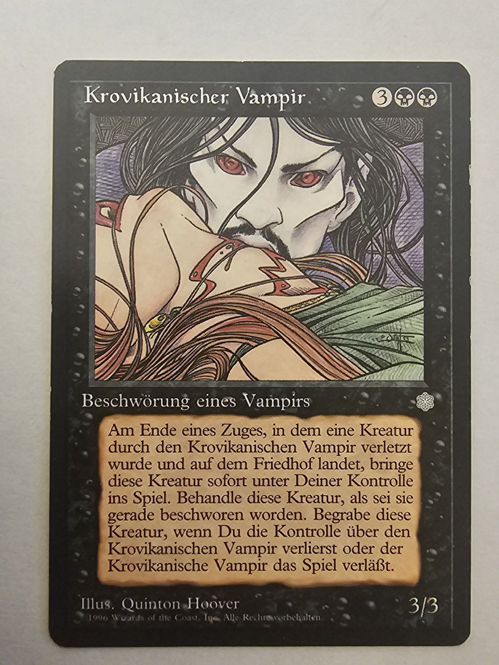 Magic: The Gathering -2 x Kroviskanischer Vampir (Gebraucht) in Wisen ...