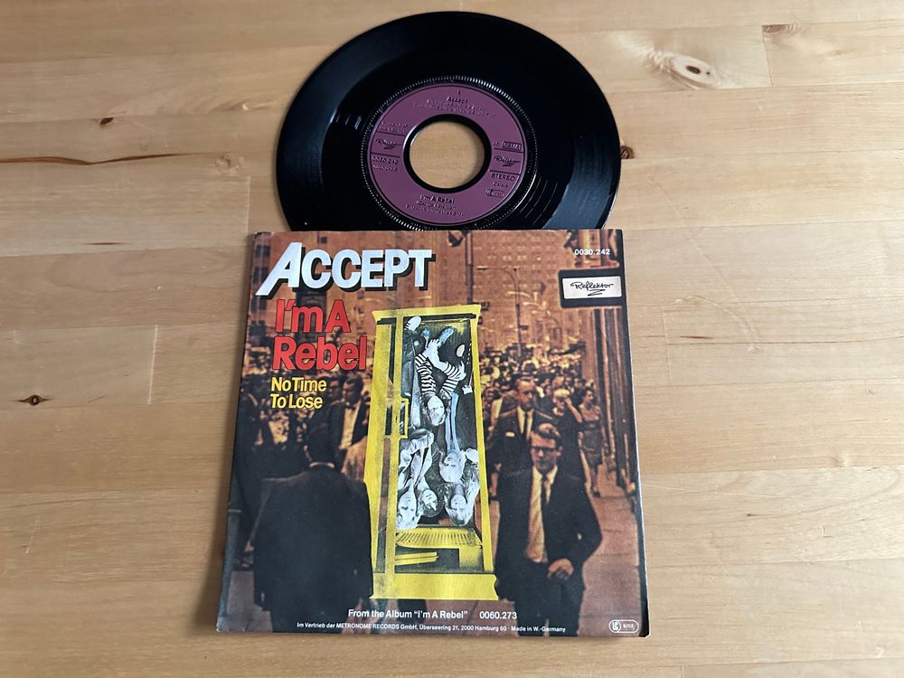 ACCEPT UDO DIRKSCHNEIDER rare Single I'm a rocker Heavy Meta (Gebraucht ...