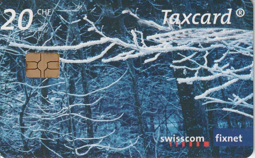 Taxcard Swisscom Fixnet, hivernal, CHF 20.-, rare! (D'occasion) à ...