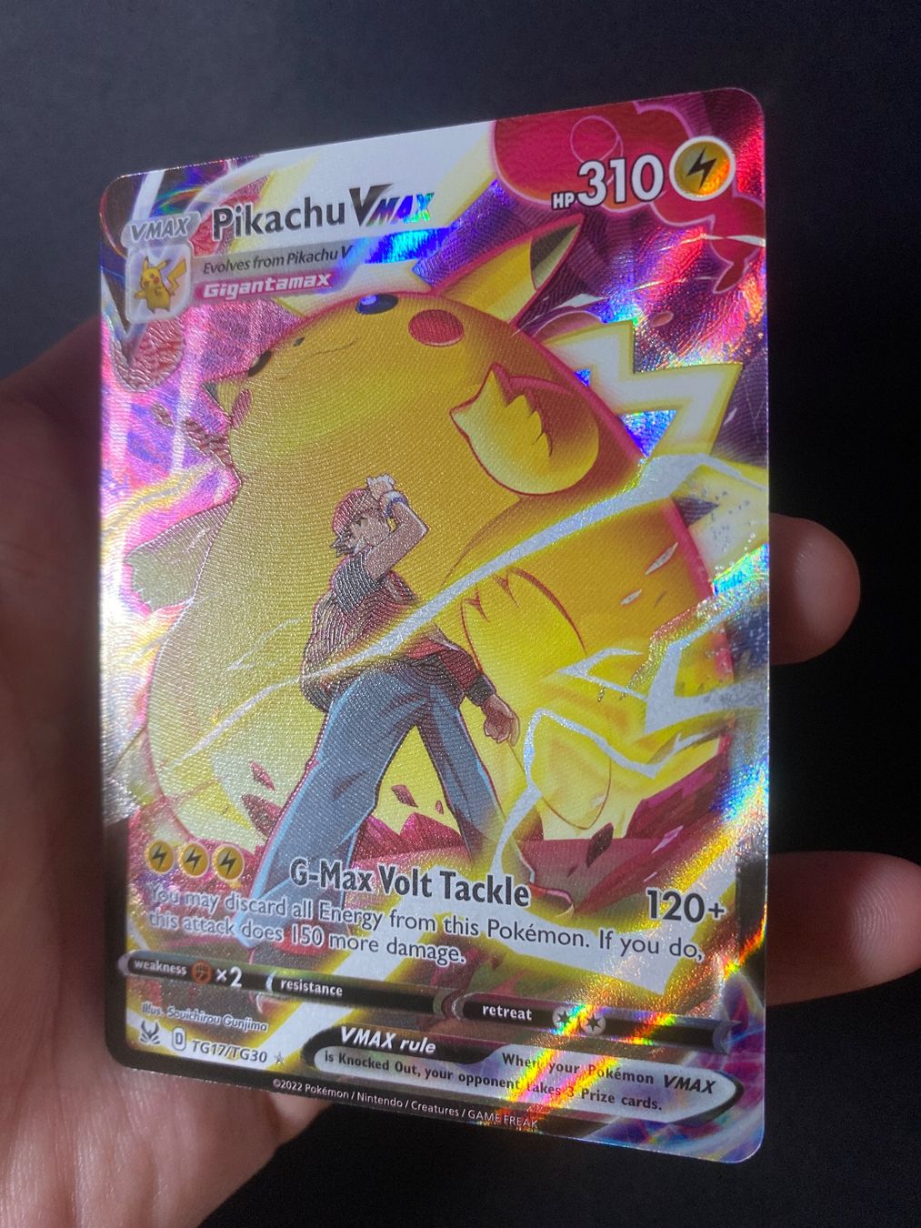 Pikachu VMAX TG17 - Spl. Illustr. Rare - Lost Origin - EN (Neu (gemäss ...