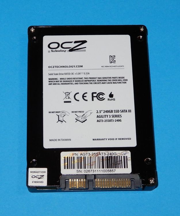 OCZ SSD 240 GB (Gebraucht) in für CHF 14 – mit Lieferung auf Ricardo kaufen