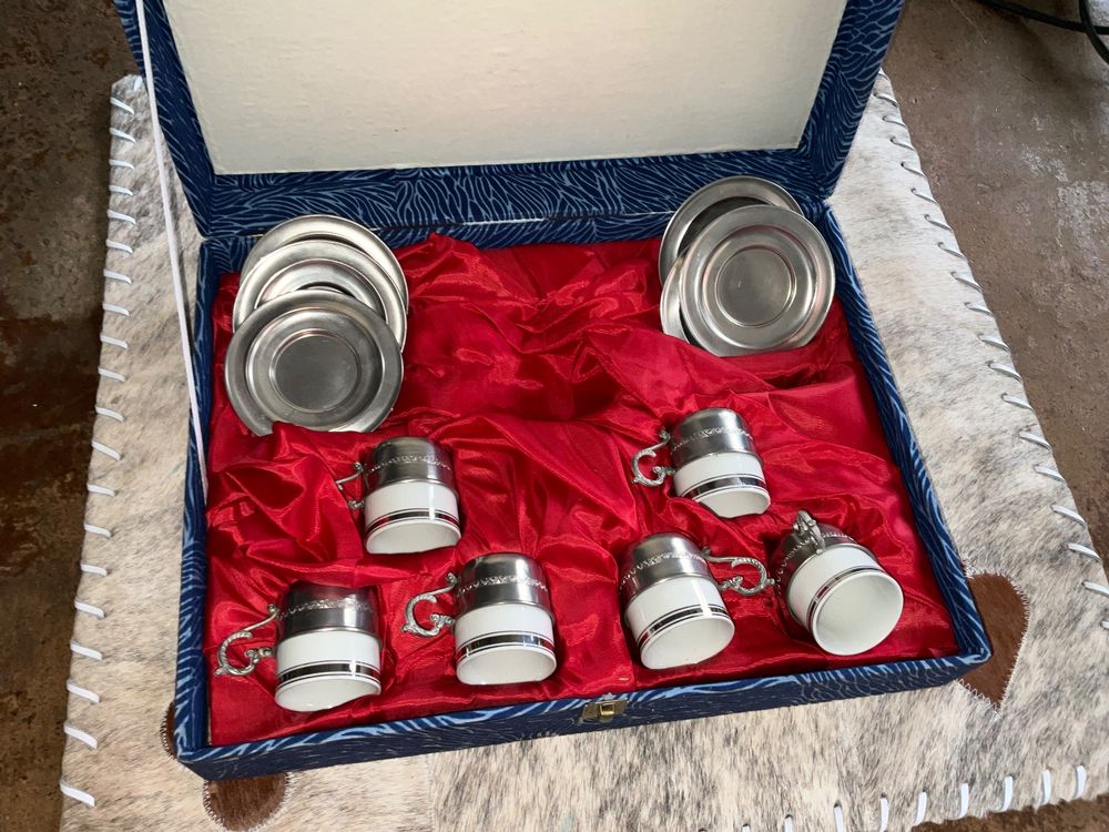 Peltro Zinn 95% Kaffeeservice Set Weidmann Italian (Gebraucht) in ...