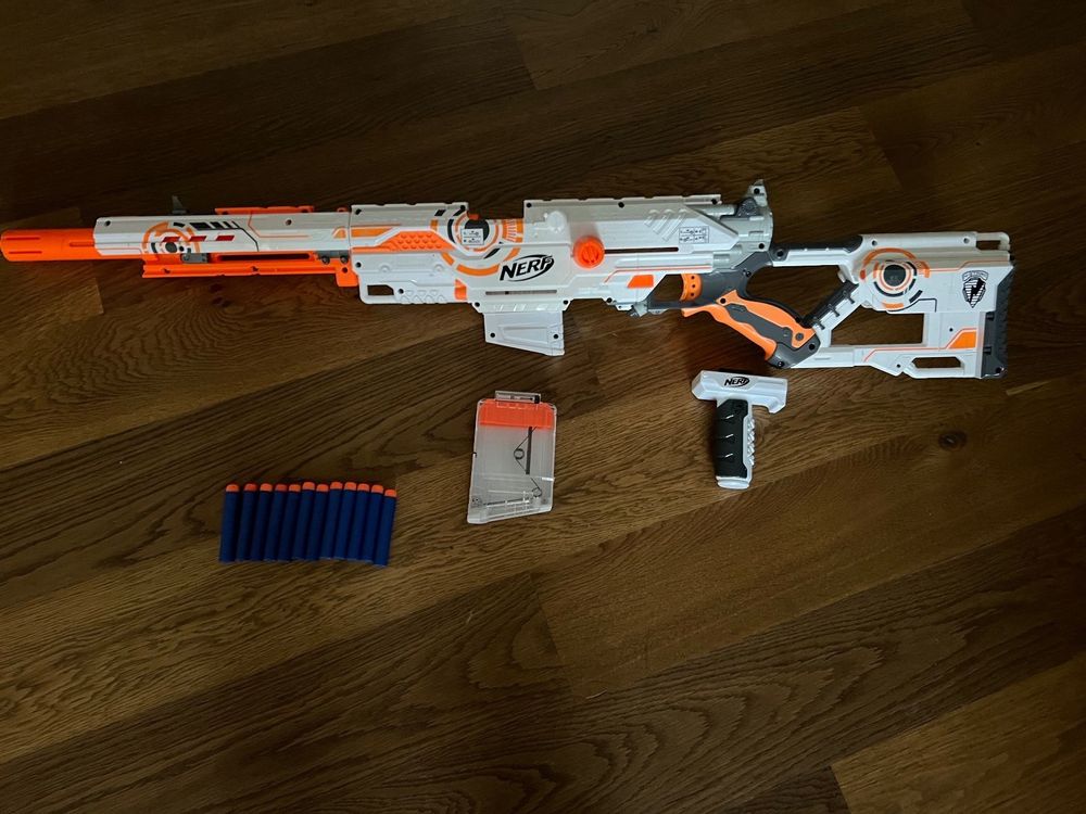 Nerf Longstrike CS-6 Whiteout | Kaufen auf Ricardo