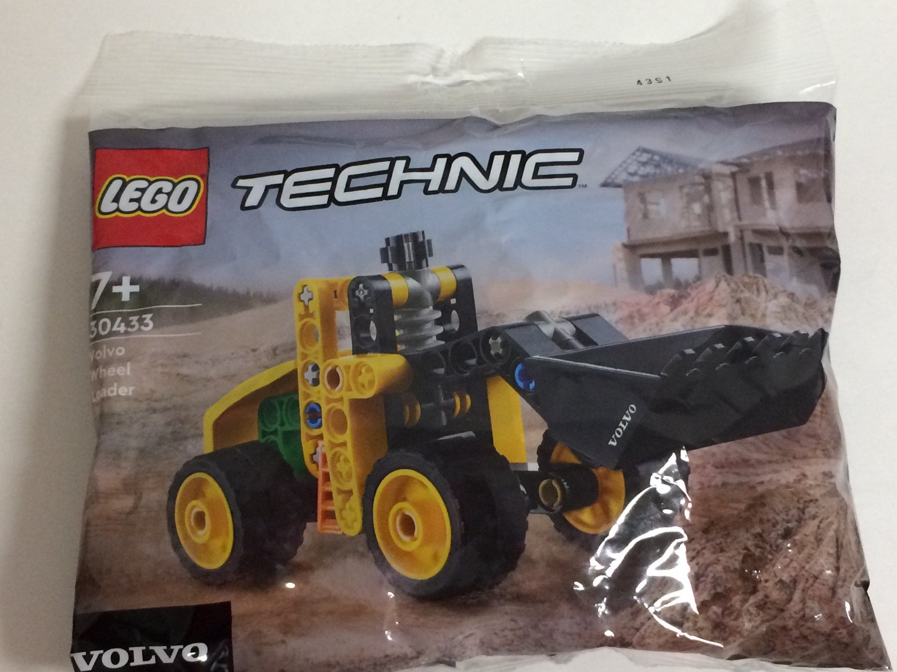 LEGO TECHNIC 30433 VOLVO WHEEL LOADER new in sealed polybag (Nuovo e ...