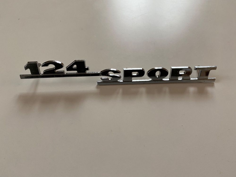 Fiat 124 Sport - Emblem Oldtimer | Kaufen auf Ricardo
