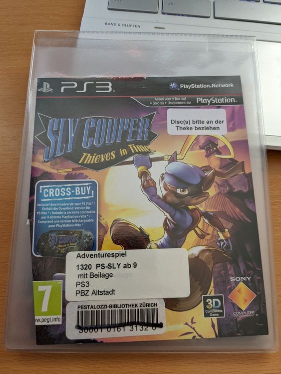 Sly Cooper Thieves in Time - Nur Disc - Playstation 3 Spiel | Kaufen ...