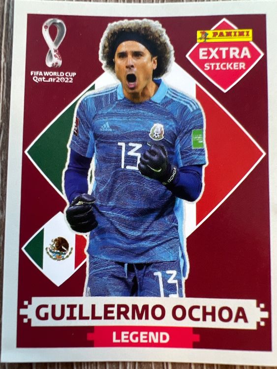 Guillermo Ochoa Base Panini Extra Sticker | Kaufen auf Ricardo