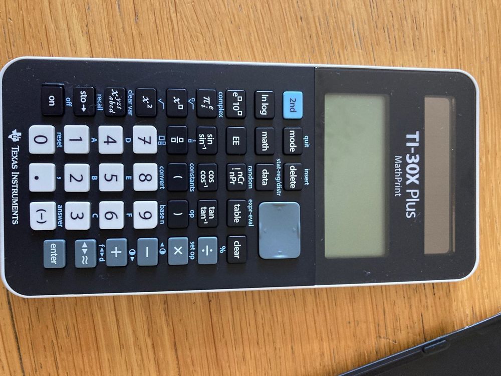 Taschenrechner TI-30X Plus MathPrint | Kaufen auf Ricardo