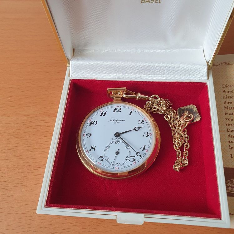 Taschenuhr Hoffman Basel 1975 (Neu (gemäss Beschreibung)) in Basel für CHF 130 – mit Lieferung ...