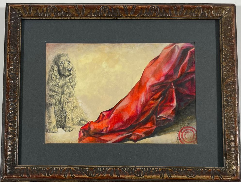 Sehr Interessante Mischtechnik unleserlich Signiert (Gebraucht) in Root für CHF 50 – mit ...