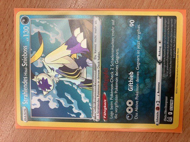 Pokemon Strahlendes Hisui-Snieboss 123/196 Holo Reverse | Kaufen auf ...